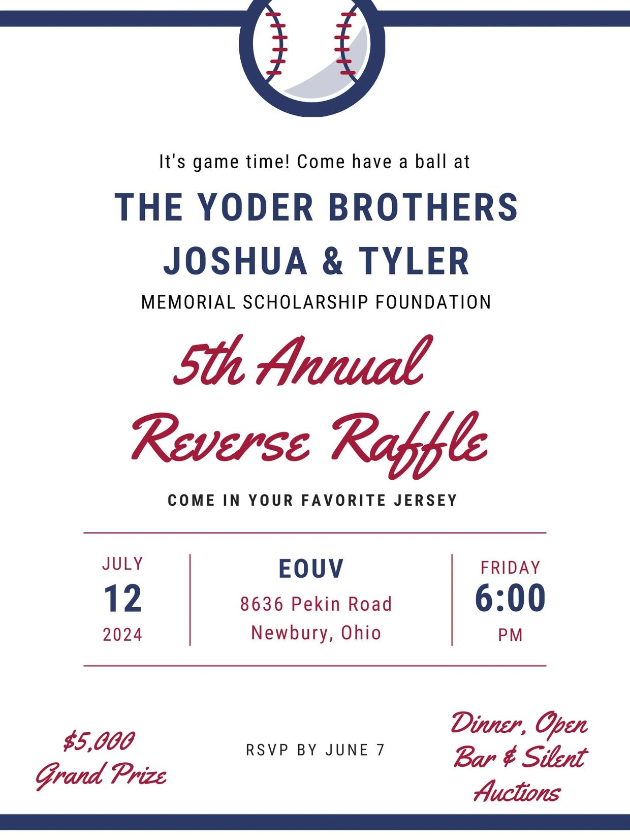 Yoder Brothers Foundation: Joshua & Tyler